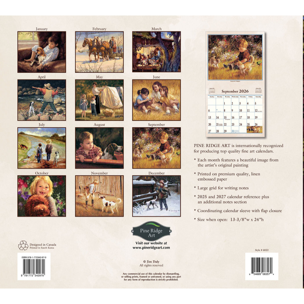 Bygone Days 2026 Wall Calendar – The Lang Store