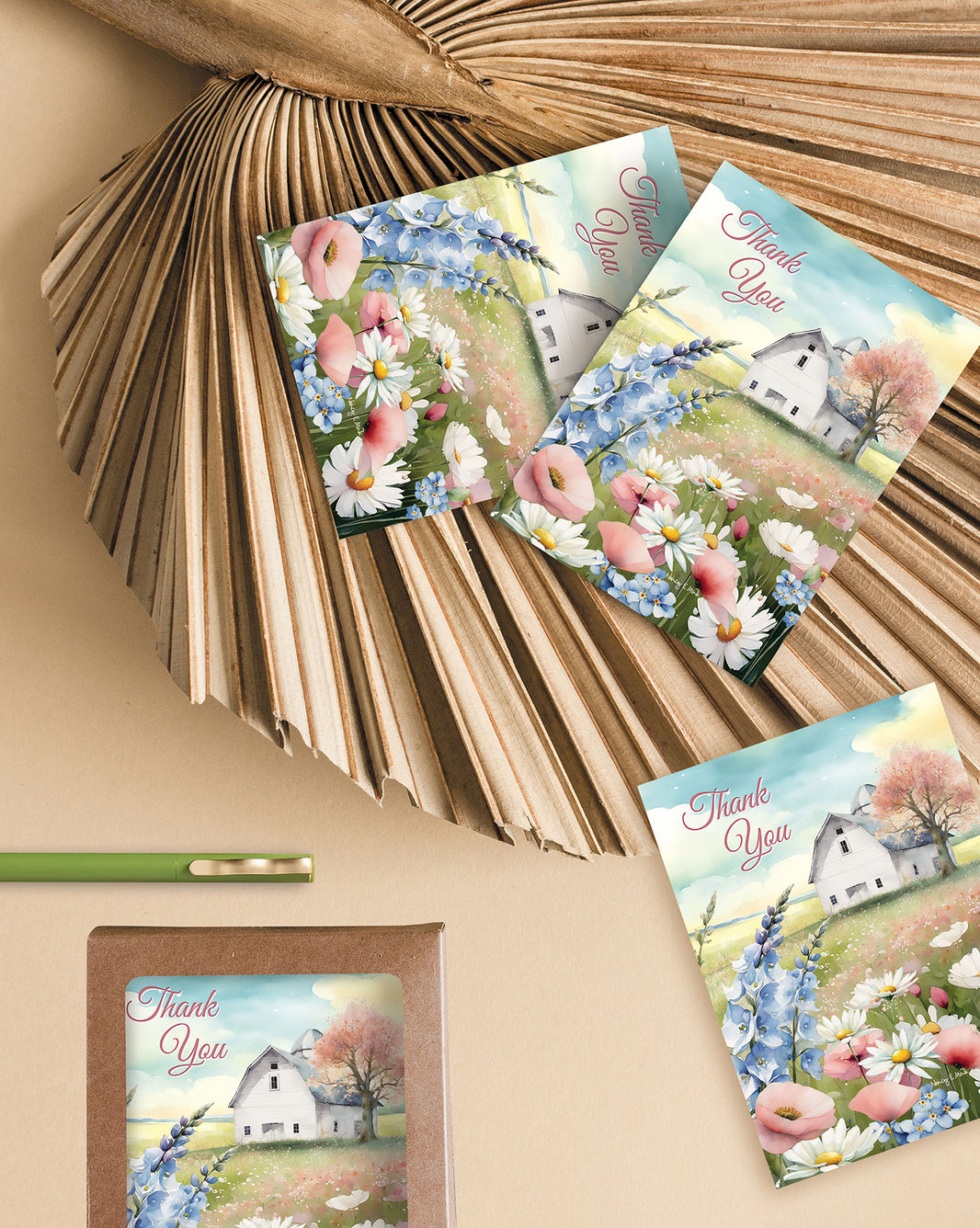 Boxed Note cards 10 cards with white envelopes – The Lang Store